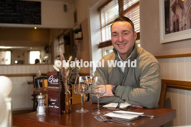 39918359-George Khandolishvili at Gio's Italian restaurant, Hipperholme ...