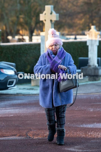 39919015-The funeral of Mo Moreland at Lytham Crematorium. Former Roly ...