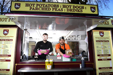 39920492-Jake and Harley Nelson, the Spud Brothers on Preston Ht Potato ...