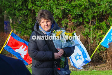 39922977-27/01/24 BONNYBRIDGE memorial park. Holocaust Memorial event ...