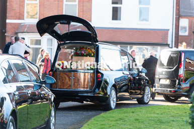 39928296-The hearse carrying the coffin of Mandy Laird-Hall, who taught ...