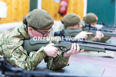 39931073-Army cadets in Brierfield practise shooting targets. Photo ...