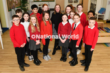 39931713-20-02-2024. Picture Michael Gillen. HALLGLEN. Hallglen Primary ...