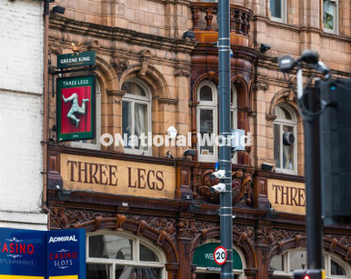 39933911-The Three Legs Pub, Headrow, Leeds. Picture By Yorkshire ...