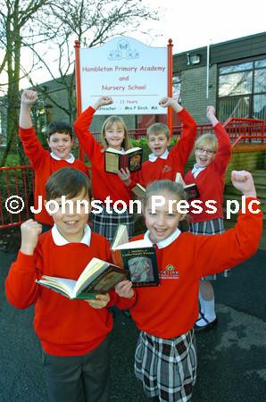 21491934-Hambleton Primary Academy and Nursery School pupils celebrate ...