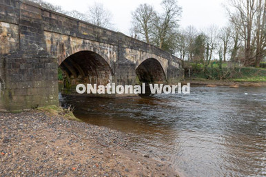 39934566-Edisford Bridge and the River Ribble in Clitheroe, Lancashire ...