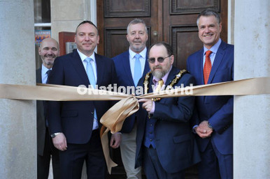 39935999-Courtlands School, Goring, officially opened by the Mayor Cllr ...