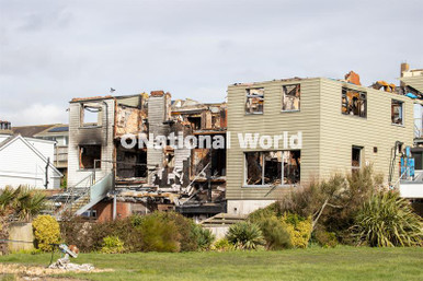 39938929-The Osborne View Pub was destroyed by fire recently and has ...