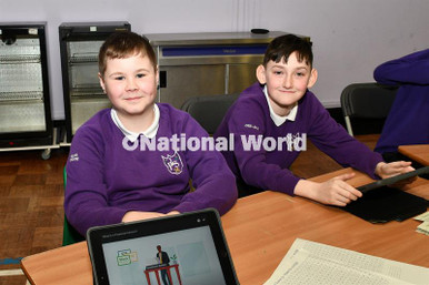 39943738-20-03-2024. Picture Michael Gillen. LANGLEES. Langlees Primary ...