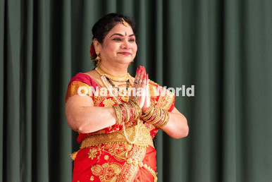 39945297-Holi celebrations at Staining Village Hall. Photo: Kelvin ...