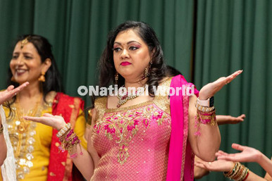 39945293-Holi celebrations at Staining Village Hall. Photo: Kelvin ...