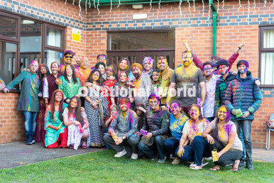 39945321-Holi celebrations at Staining Village Hall. Photo: Kelvin ...