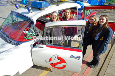 39945973-Hucknall Ghostbusters car competition winner Gemma Alexander ...