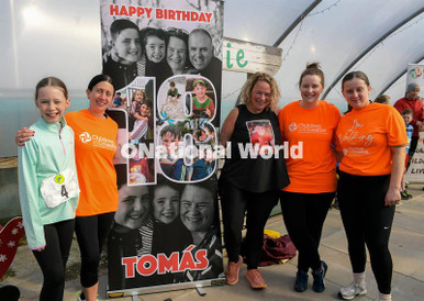 39952666-Geraldine Mullen, third from right, pictured with Lily ...