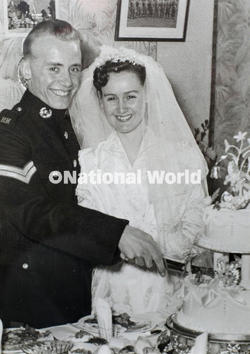 39954531-Bob and June Rawson are celebrating their Platinum wedding ...