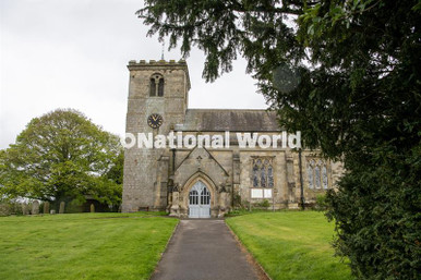 39957482-The Rudston Monolith in the grounds of All Saints Church ...