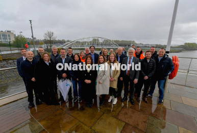 39959762-Mayor Patricia Logue pictured alongside funders and project ...