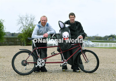 39960028-Lee Bilbrough and Jonathan Binney AKA Panto Pony at the ...