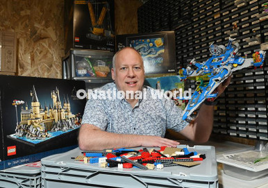 39960800-Gary Foxcroft, owner of Chorley Bricks, a nationwide Lego set ...
