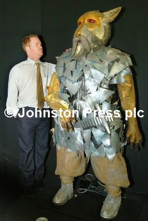 37571824-Dr Who exhibition on the promenade at Blackpool. Reporter Rob ...