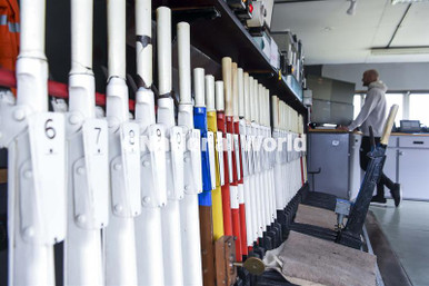 39962290-Gordon McCabe, signaller, Stanley Junction signal box TSP ...