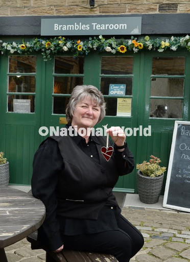 39962990-Front of house at Brambles Tearoom Paula Tupling-Birds, who ...