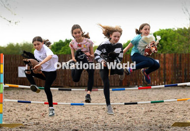39965825-Hobby horse Adventures Colton, Leeds. Pictured from the left ...