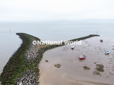 39966924-Sea Defences on Morecambe Bay. Photo: Kelvin Lister-Stuttard ...