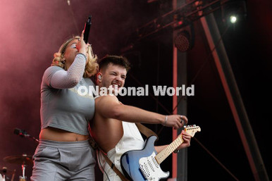 39968613-Caity Baser performs at the Highest Point Festival at ...
