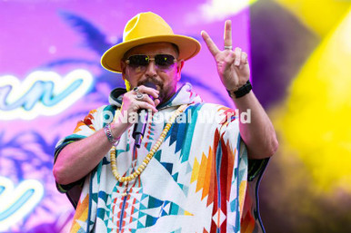 39968601-The Cuban Brothers performs at the Highest Point Festival at ...