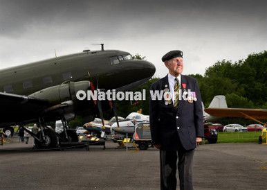 39971033-RAF Elvington, Normandy Veteren Ken Cooke pictured...Picture ...