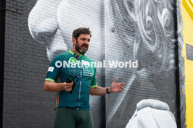 39971599-Jordan Wylie MBE speaks following the unveiling of the ...