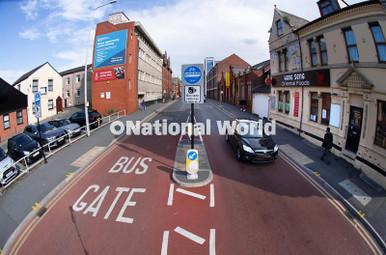 39973555-The new Bus Gate on Corporation Street, Preston LEP-240521 ...