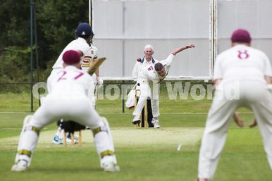 39519423-Cricket - Copley v SBCI. SBCI bowler Alex Schofield ...