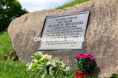 39973664-Flowers have been laid at the memorial to the victims of the ...