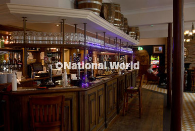 39974826-The Old Peacock pub at Elland Road, Leeds, gets ready for th e ...