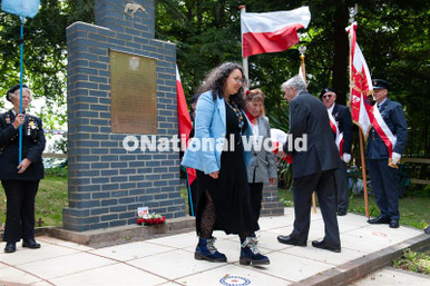 39976380-The annual service to remember the crew of a World War II ...