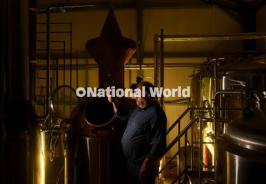 39977811-Toby Whittaker pictured with the new distlilled whisky at ...