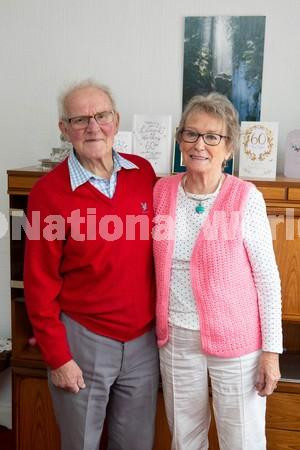 39467485-Pauline and Willie Sinclair are celebrating their diamond ...