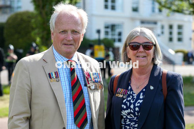 39981608-Col Andy Taylor and his wife Penny Taylor. Col Taylor's father ...