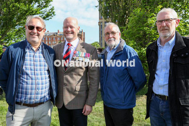 39981607-From left, Paul Clatworthy, Andy Rutt MBE, John Wademan and ...