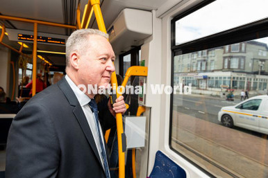 39985757-The first riders of the Talbot Road Tramway Extension Launch ...
