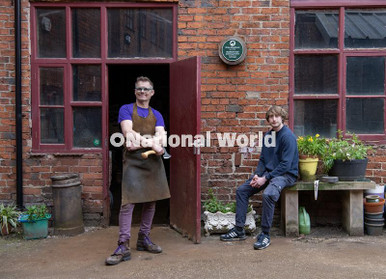 39985911-Robin Wood, MBE, a local woodworker who set up Wood Tools ...