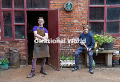 39985910-Robin Wood, MBE, a local woodworker who set up Wood Tools ...
