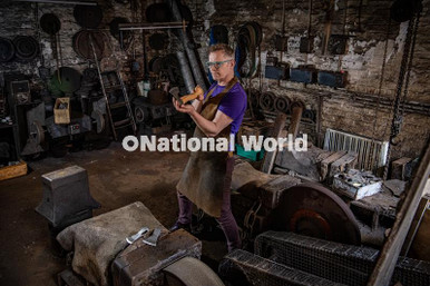 39985909-Robin Wood, MBE, a local woodworker who set up Wood Tools ...