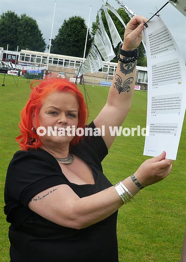 39986208-Claire Mercer exhibited her messages from the Smart Motorways ...