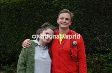 39986897-Sam Ramsey, pictured with sister Kate Ramsey, left. after he ...