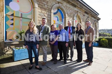 39494540-Launch of street art trail at Batley Train Station. From the ...