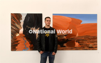 39987605-Undergraduate Art Show at Leeds Art University. Josh Burgess ...