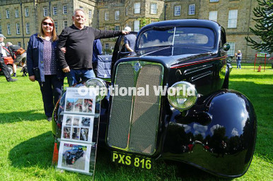 39988749-Eckington classic car and bike show at Renishaw Hall. Phil and ...